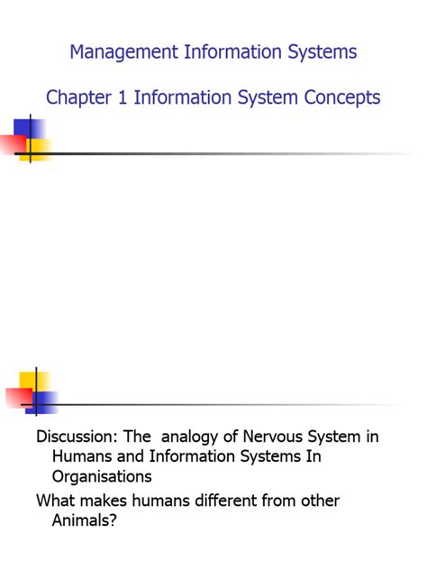 Mis Ch 1 Information Systems Concept Final Pdf System Information System