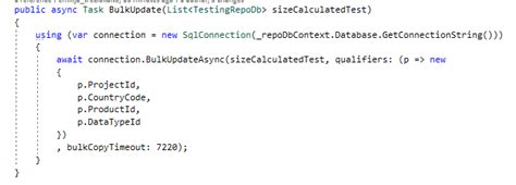 PK Violation During Bulkupdateasync Issue 869 Mikependon RepoDB