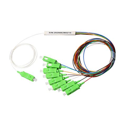 24 Color Coded Plc Splitter 6074mm Micro Type Mini Type Blockless