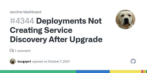 Deployments Not Creating Service Discovery After Upgrade · Issue 4344