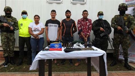 Presuntos Disidentes De Las Farc Cayeron Con Munición Y Granadas