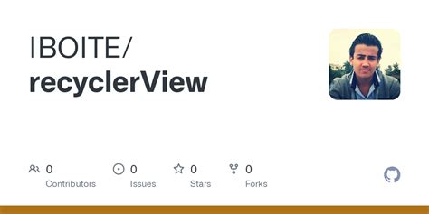 GitHub IBOITE RecyclerView