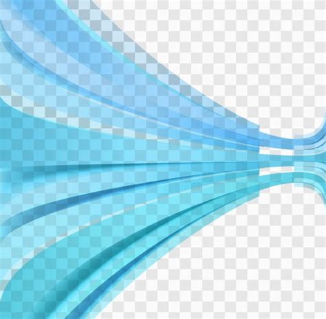 추상적 인 모양 블루 톤 Eps Uidownload