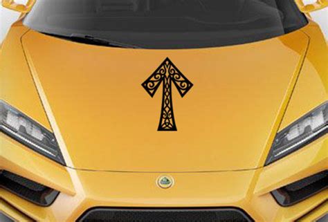 Tyr Rune Viking Vinyl Car Decal Norse Mythology Warrior Pagan Etsy