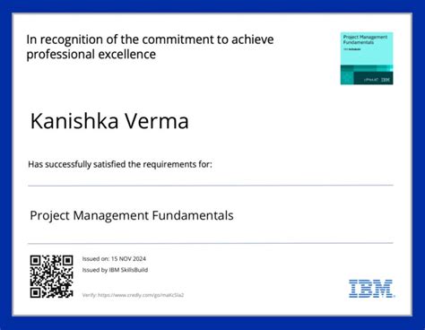 Kanishka Verma On Linkedin Projectmanagement Niitfoundation Ibm Skillsbuild 19 Comments