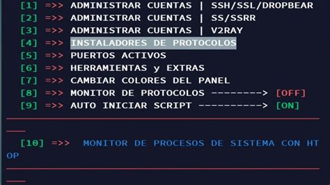 INSTALAR SCRIPT VPS MX Y ACTIVAR PUERTOS YouTube