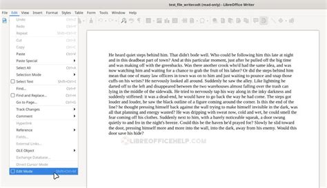 How To Make Read Only Documents In Libreoffice Openoffice