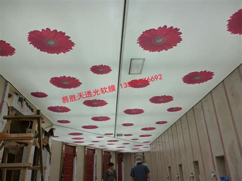 女浴区软膜写真吊顶 北京易胜天装饰工程有限公司