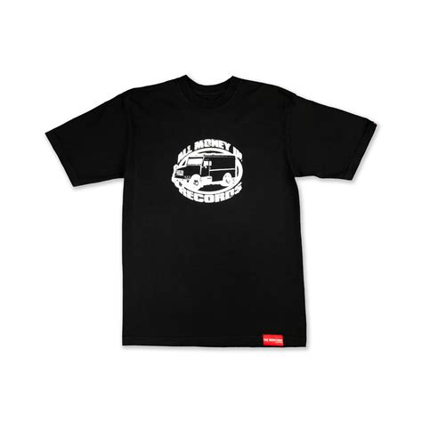 All Money Records Vintage T Shirt Blackwhite The Marathon Clothing