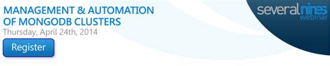 Webinar Replay Management And Automation Of Mongodb Clusters Severalnines