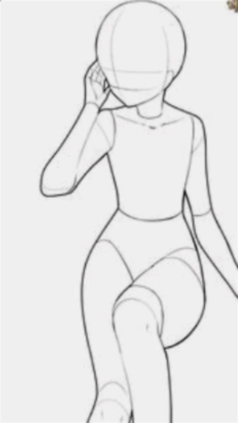 Base De Corpos Para Desenhar ️ Imagens De Corpo Desenho De Lábios