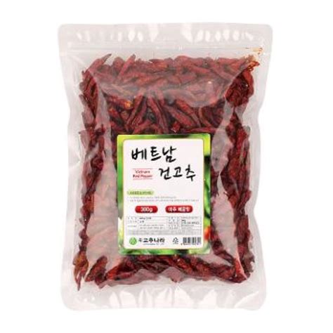 베트남건고추 300g고추나라 배민스토어