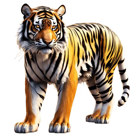 Tigre Isolado Em Fundo Transparente PNG Tigre Tigre Isolado Em Transparente Tigre Listrado