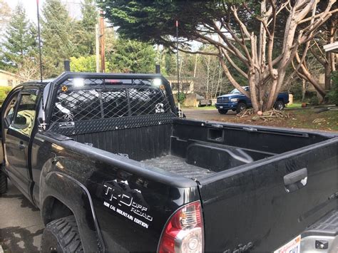 Protech Headache Rack Dimensions Headache Rack Led Lights Tacoma World