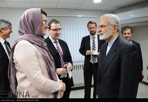 ایرنا دیدار سفرای خارجی و نمایندگان سازمان های بین المللی با کمال خرازی