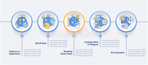 Prioritization Principles Focus Control Circle Infographic Template