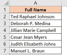 Ways To Separate Names In Excel
