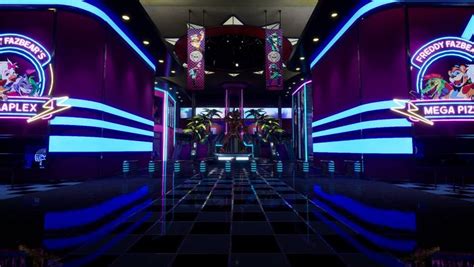 Main Lobby Security Breach Fnaf Maine