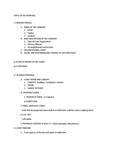 Nc3 Parts Of The Proposal Pdf