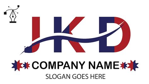 Premium Vector Jkd Letter Logo