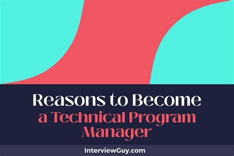 25 reasons to become a technical program manager expand your network