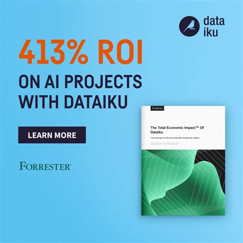 Dataiku on LinkedIn: Forrester TEI Dataiku