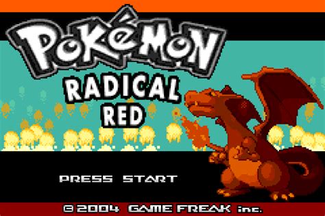 Pokemon Radical Red V4 1 Completed GBA Rom Hack GBACodes
