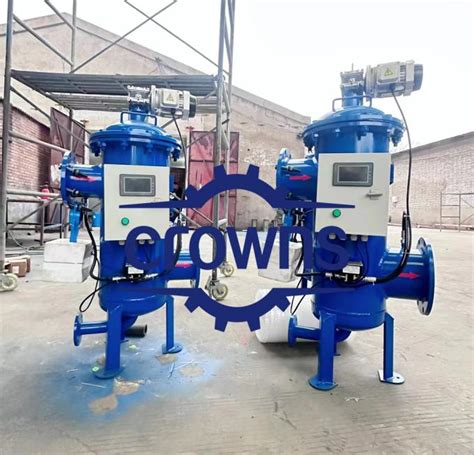 Full Auto Cleaning Brush Filter Stainless Steel 304 Automatic