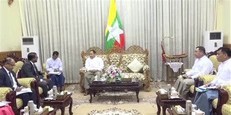 Diplomatic Affairs Sac Member Receives Sri Lankan Delegation Myanmar