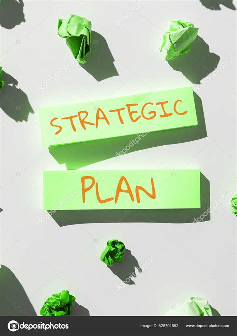 Handwriting Text Strategic Plan Business Approach Process Defining