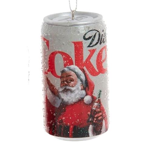 Diet Coca Cola® Santa Can Ornament The Music Box Company