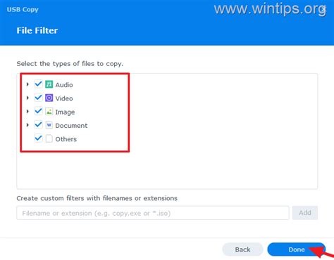 How To Backup Synology Nas To External Usb Drive Wintips Org