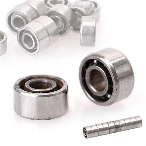 10PCS MR52ZZ 2X5X2 5MM Open Miniature Bearings Ball Mini Hand Bearing