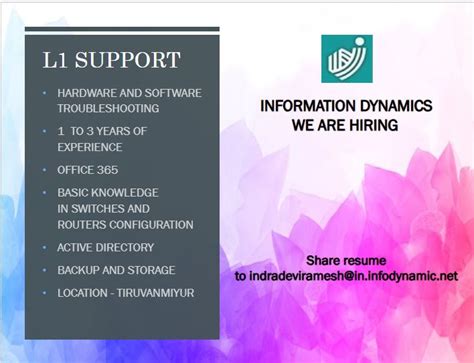 Indradevi R On Linkedin Technicalsupport L1support Itsupport Infrastructure