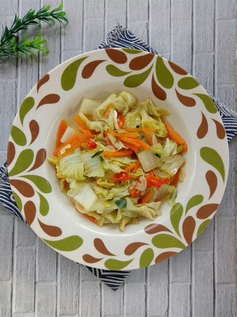 Resep Tumis Kol Wortel Sawi Putih Sederhana Rumahan Di Yummy App