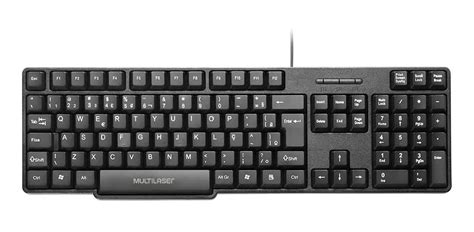 Teclado Slim Multilaser Preto Modelo Desktop Ps2 Tc225 Mercado Livre
