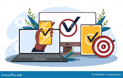 Multi Device Targeting Concept Various Digital Devices Displaying