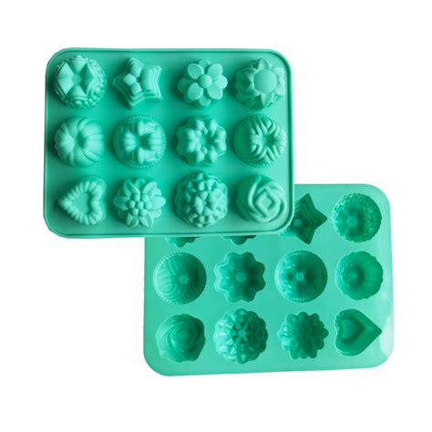 Badu Bg цвете Роза Цветя Форма Силиконова форма Торта Направи си сам Декорация Шоколад 3d