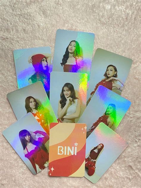 Bini Photocards Hobbies And Toys Memorabilia And Collectibles Fan