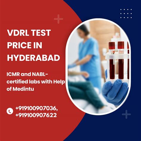 Vdrl Test In Hyderabad Medintu