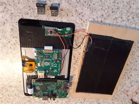Raspberry Pi Pad Capacitive Touch Screen Tablet 樹莓派平板電容觸控式平板電腦