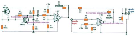 Audio Dithering Circuit For Enhanced Crisper Music Homemade Circuit Projects
