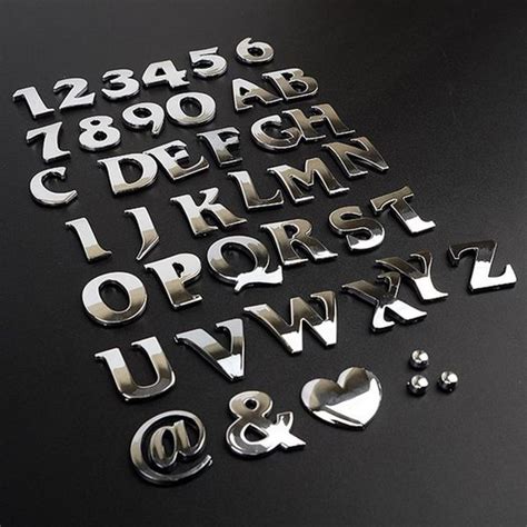 인테리어스티커 데코스티커 디자인 입체문자 이니셜문자 영어 스펠링 대문자 1p X 5매입 Ssgcom