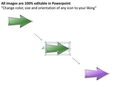 Business PowerPoint Templates Linear Abstraction To Represent Issues Using Arrows Sales PPT