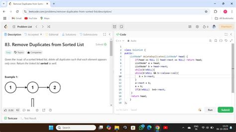 prabal shekhar on linkedin day09 today i solved problem no 83 and