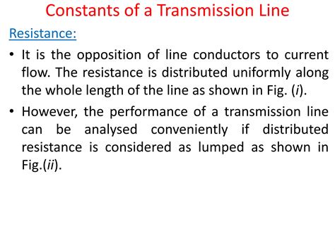 Transmission And Distribution Line Parameters Pptx