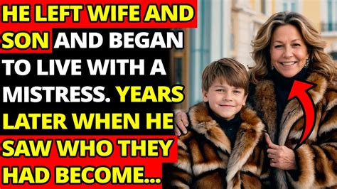 He Left Wife And Son And Began To Live With A Mistress Years Later