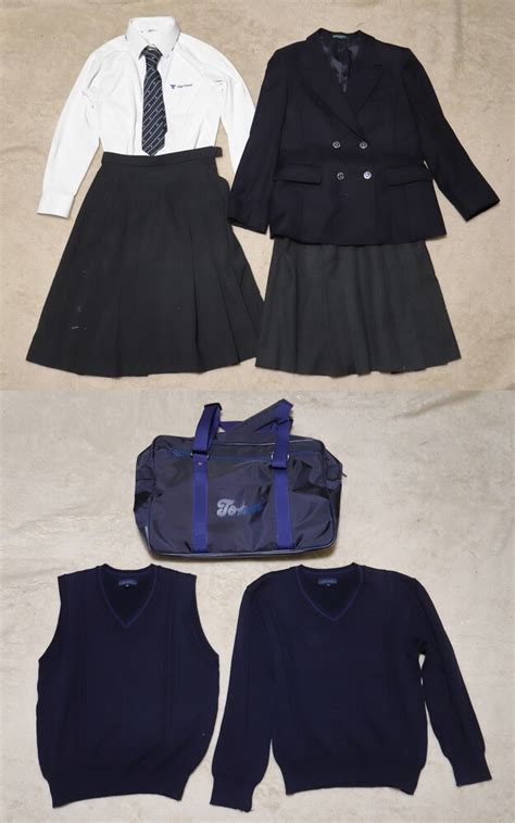 制服市場 大阪府 東海大学付属大阪仰星高等学校 女子制服7点セット