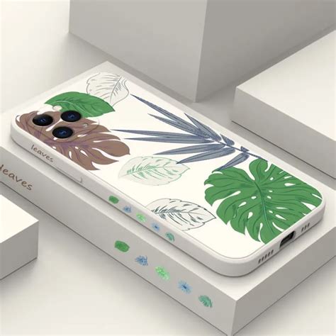 เคสพืชเมืองร้อน Realme 9 9i Pro Plus 8 8i 7 7i 6 Pro 4g 5g ซิลิโคนเหลว