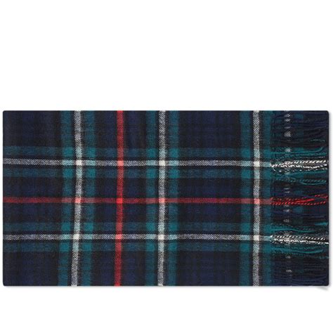 Barbour New Check Tartan Scarf Mackenzie End Us